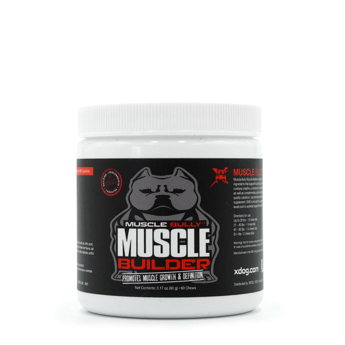 MUSCLE BULLY MUSCLE BUILDER (Muscle Building Chews) – HDK LUX Products